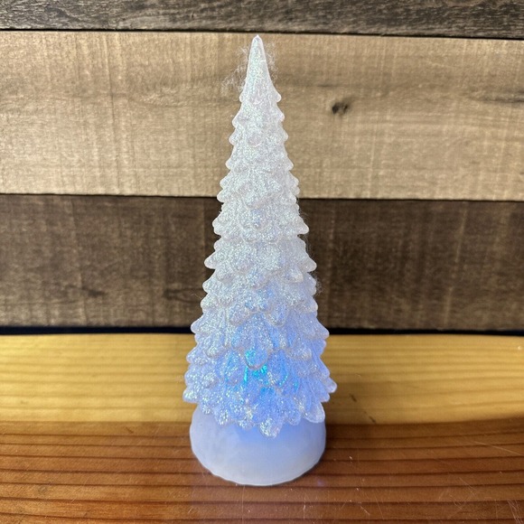 Unbranded | Holiday | Color Changing White Sparkly Tree 8 | Poshmark
